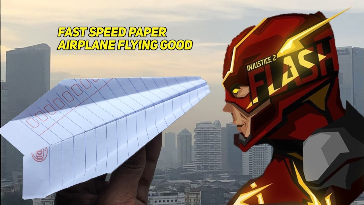How to Make a Paper Airplane That flies far and Fast - YouTube