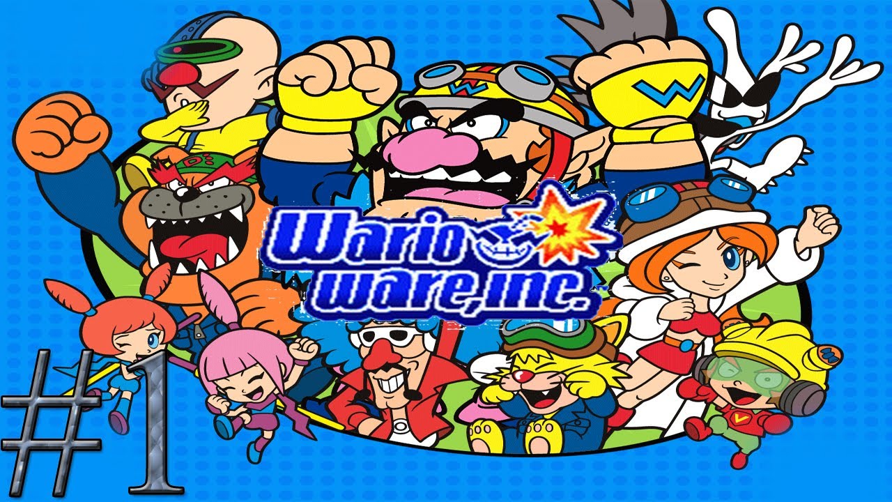 Let's Play WarioWare, Inc.: Mega Microgames$! - Part 1: Fast Game - YouTube