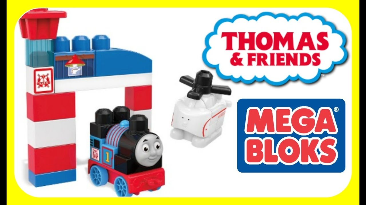 Thomas & Friends Mega Bloks Thomas and Harold Rescue Building Set ...