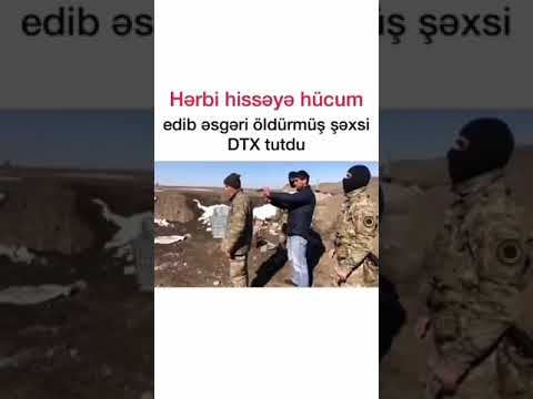 Hərbi Hissəyə hücum edib əsgəri öldürmüş şəxslər tutulub