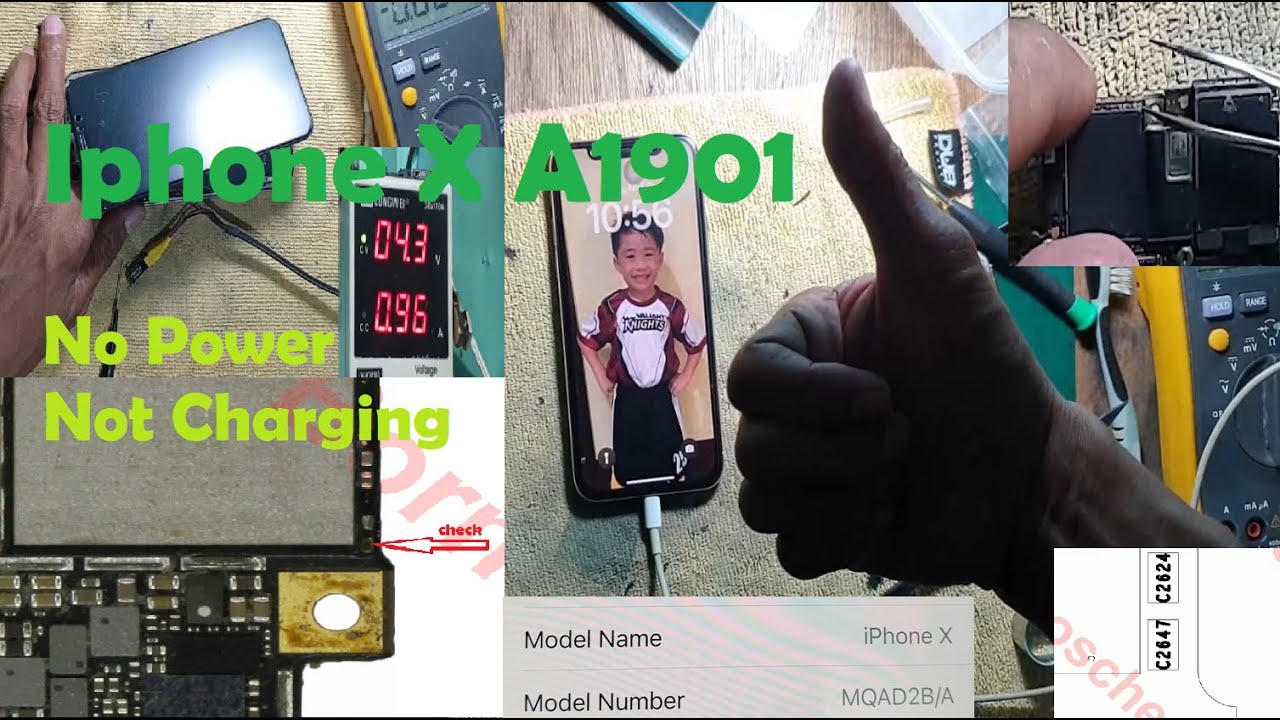 Iphone X Not Charging or Turning On - YouTube