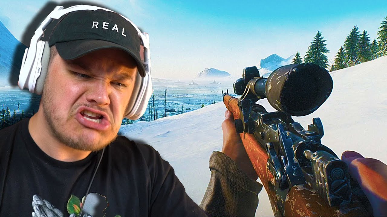 FAT NOOB PLAYS BATTLEFIELD V - YouTube