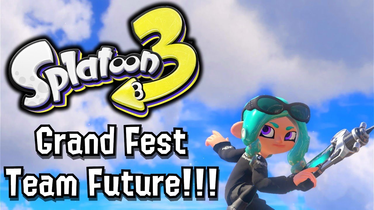 Splatoon 3 Grand Fest Team Future!!! Viewers can join #splatoon3 # ...