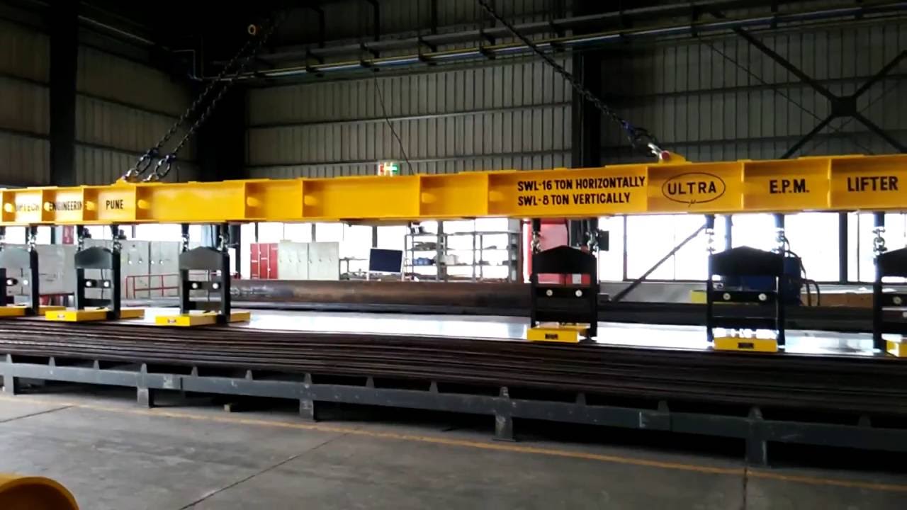 EPM Lifter Vertical and Horizontal Lifter UL - 820 16Ton - YouTube