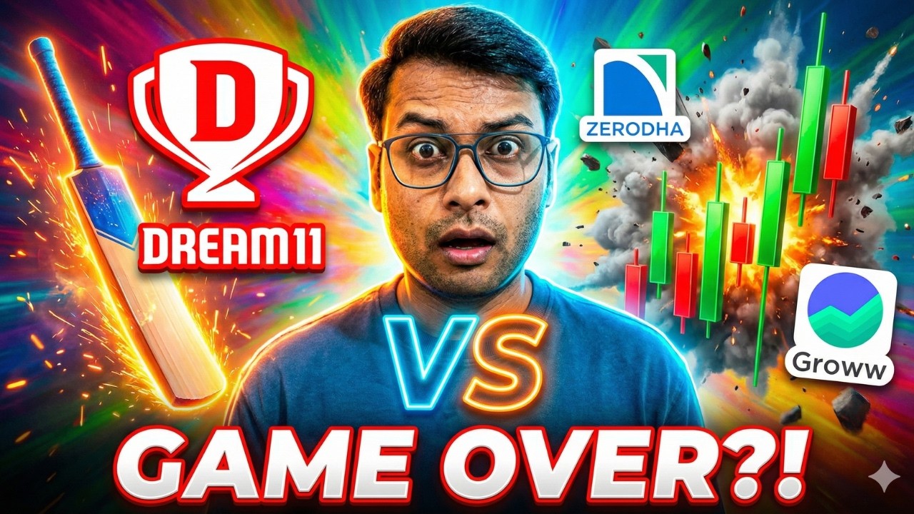 Dream11 का Stock Market में Entry ! Zerodha और Groww खतरे में?😱 | By ...