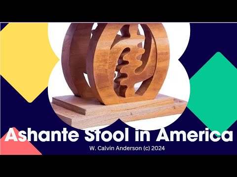 Ashanti Stool In America Music Video By W Calvin Anderson c 2024 - YouTube