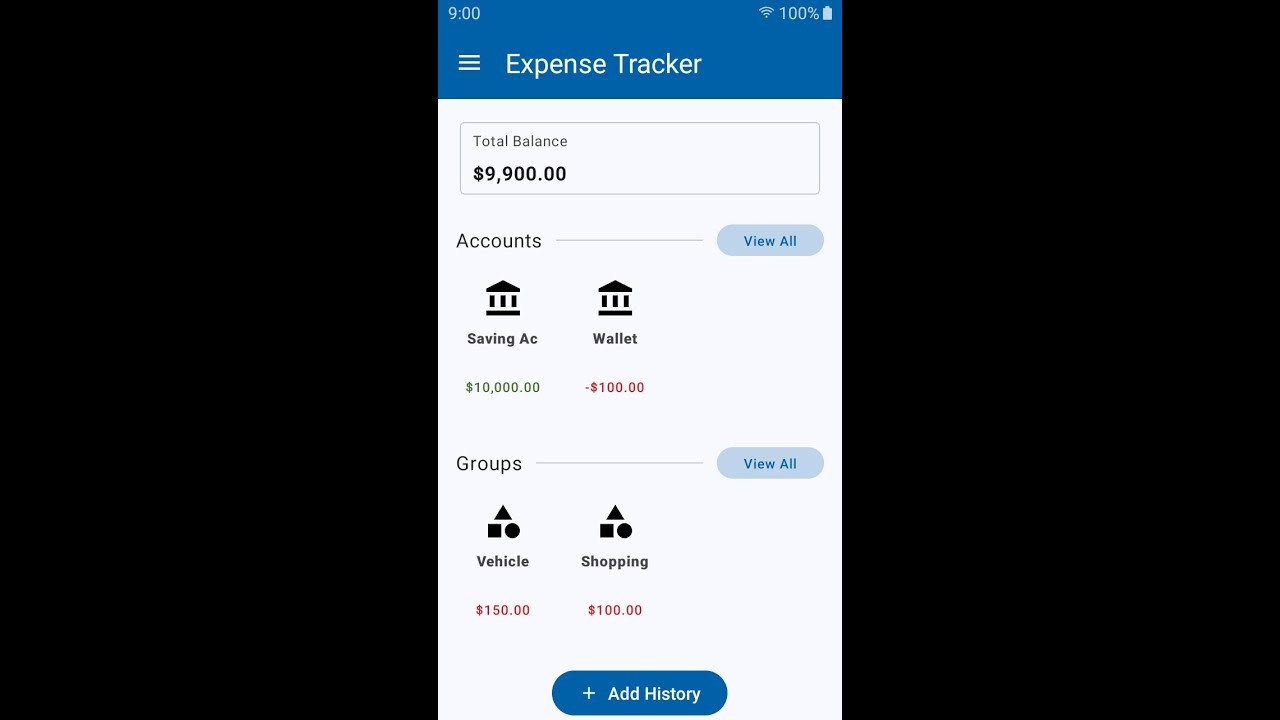 Expense Tracker - Modern Android App Demo | Kotlin, MVVM & Room - YouTube