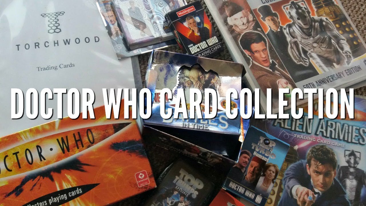 Doctor Who Trading/Playing Cards Collection - YouTube