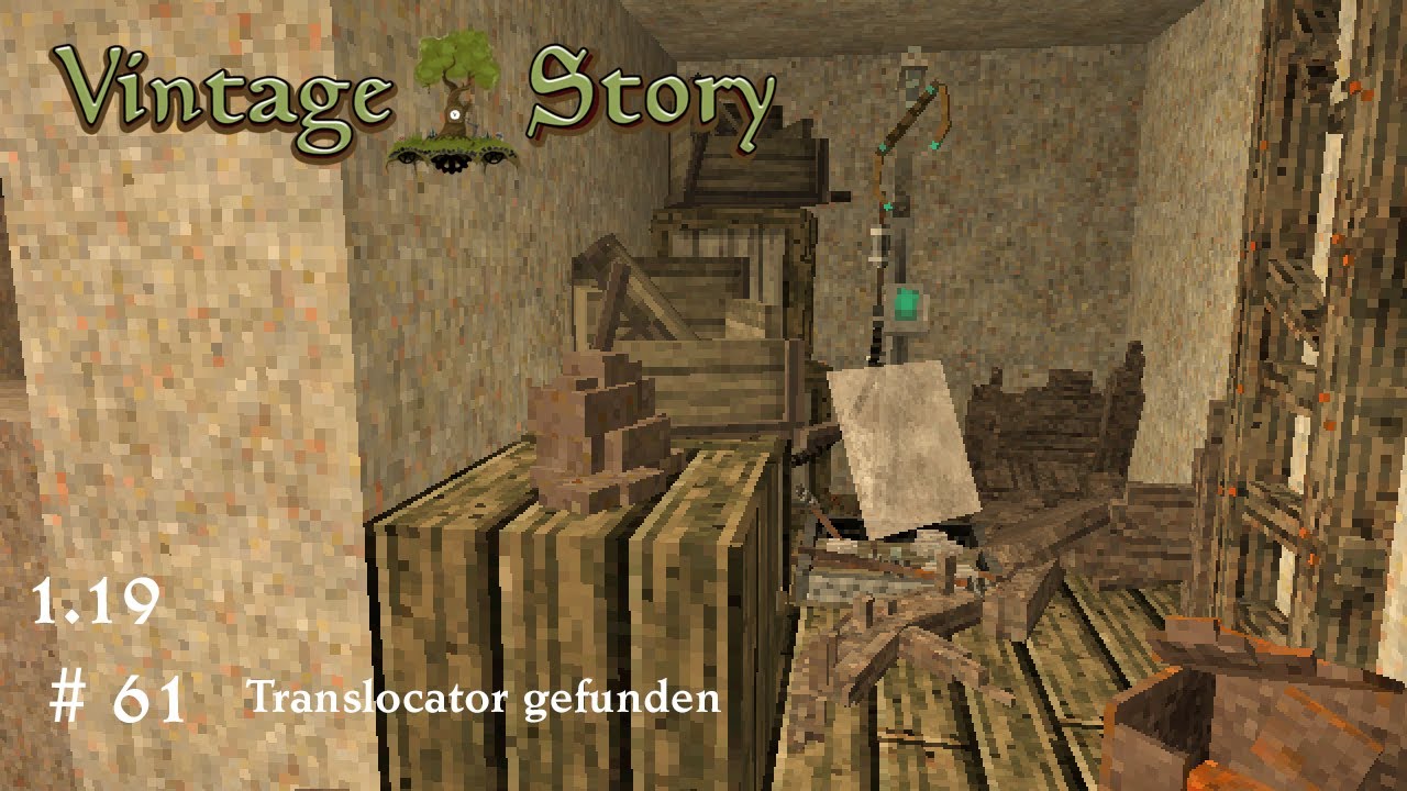 Translocator gefunden LP Vintage Story 1.19 deutsch #061 - YouTube