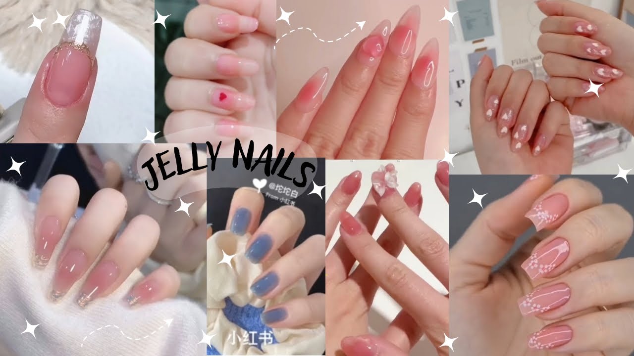 JELLY NAILS tutorial - YouTube
