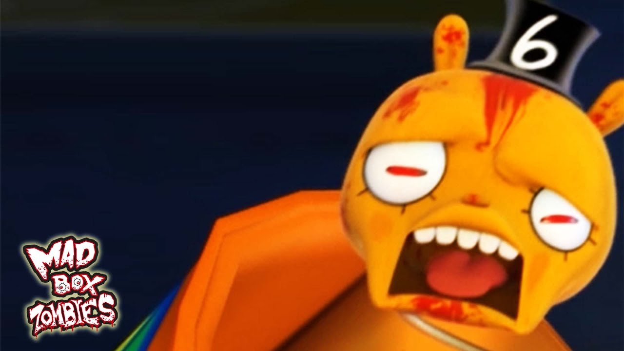 Zombie animation: Zombie Gets a Present - Mad Box Zombies - YouTube