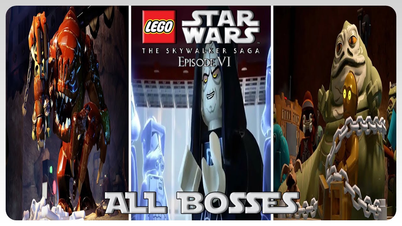 Lego Star Wars: The Skywalker Saga Ep. 6 All Bosses (PS5, PS4, XSeries ...