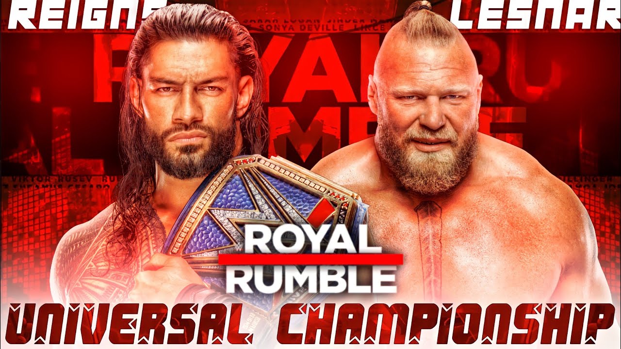 WWE Royal Rumble 2022 Match Card Predictions - YouTube