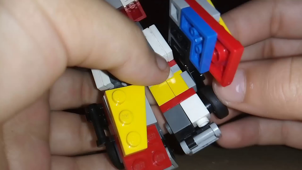 Lego transformers g1 sideswipe(review) - YouTube