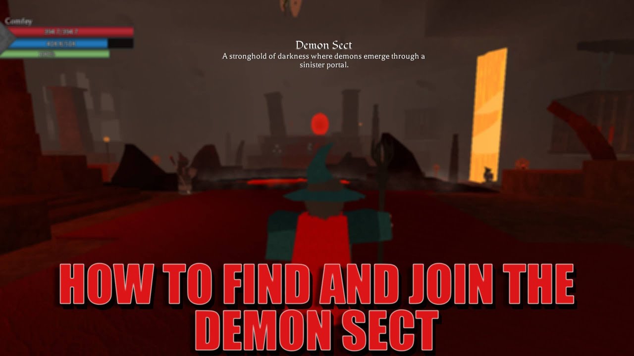 How To Find And Join The DEMON SECT In Rune Slayer - YouTube