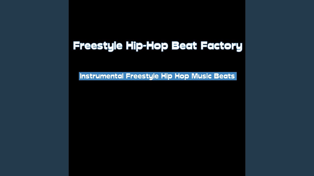 Instrumental Freestyle Hip Hop Music Beats - YouTube