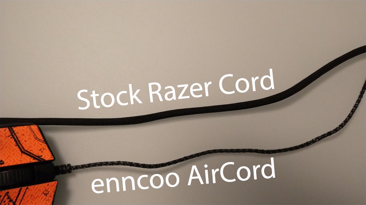 enncoo AirCord Review (Extremely Lightweight & Flexible Mouse Paracord ...