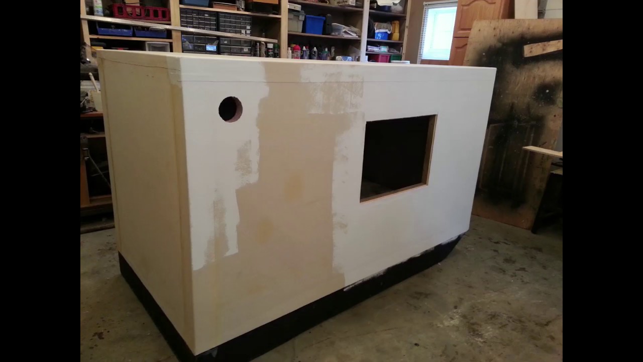 Winter Camping Sled Build - YouTube