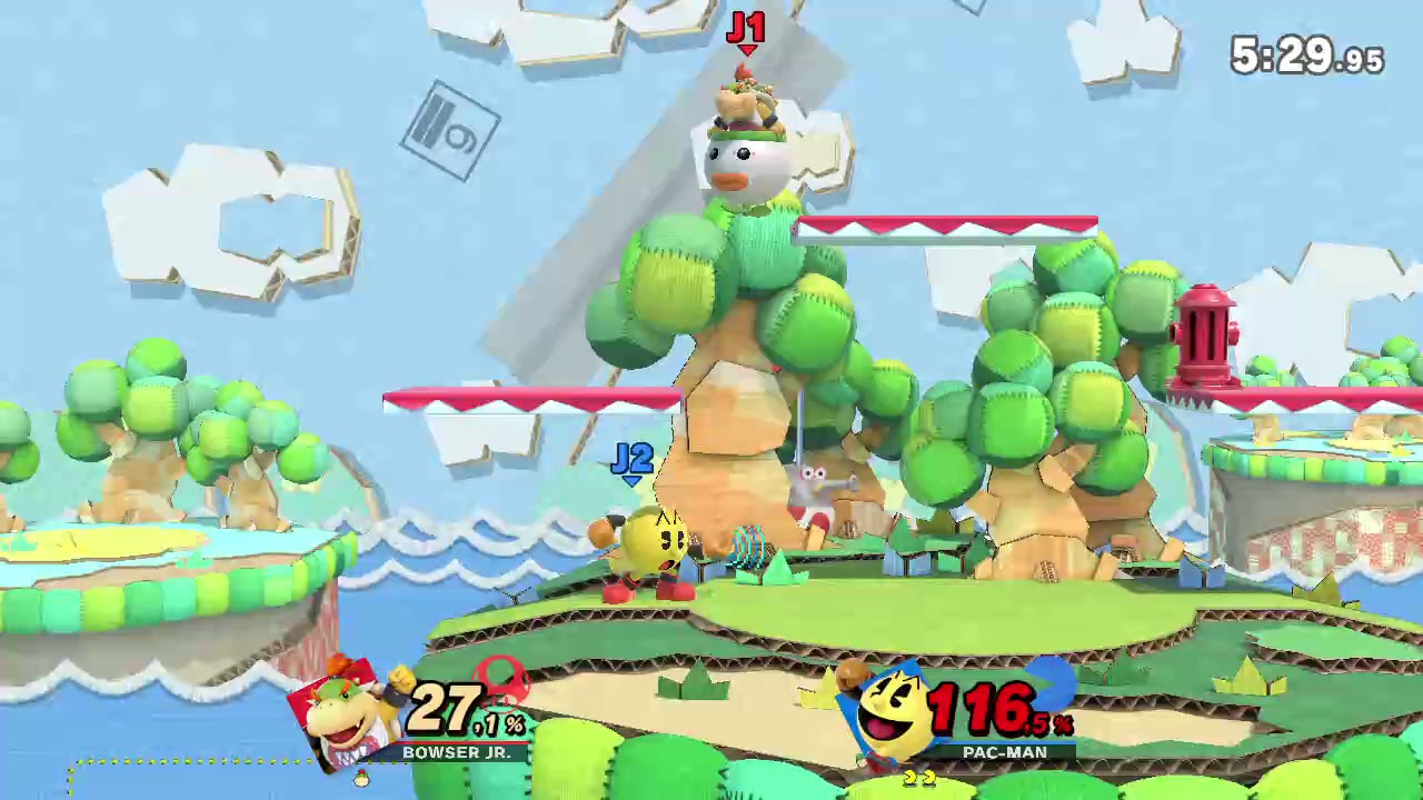 Bowser jr vs Pacman - Soviet Smash 3 - YouTube