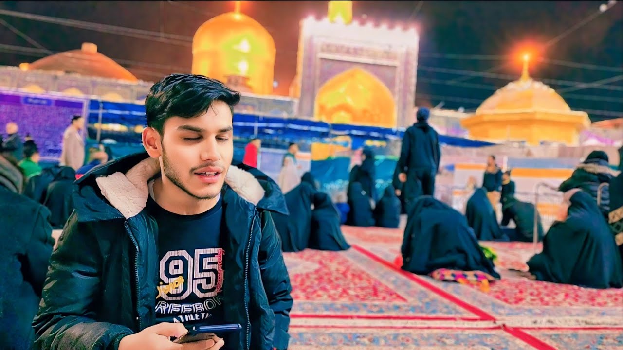 Manqabat Ya Imam E Raza | Syed Shahid Haider At Haram E Imam Raza As ...
