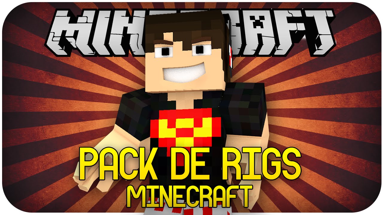 Sorteio - Pack de Rigs de Minecraft (19 Rigs) (ENCERRADO) - YouTube