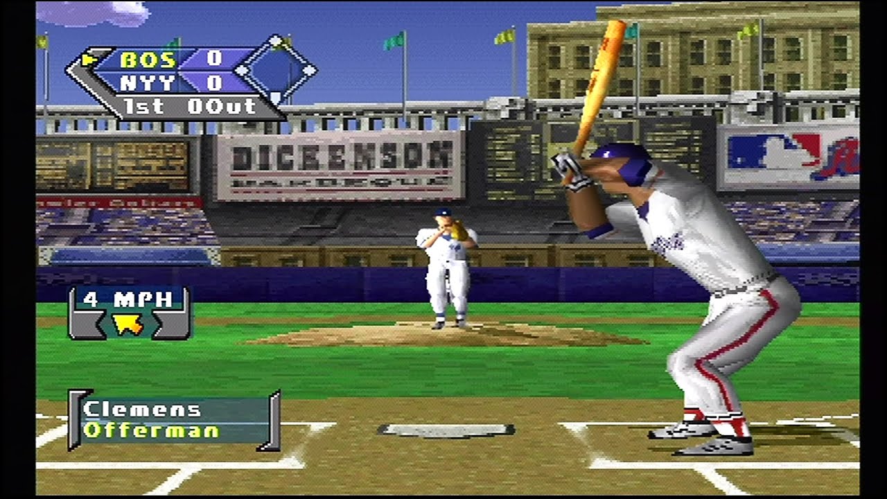 High Heat Baseball 2001 (PS1) Red Sox vs Yankees - YouTube