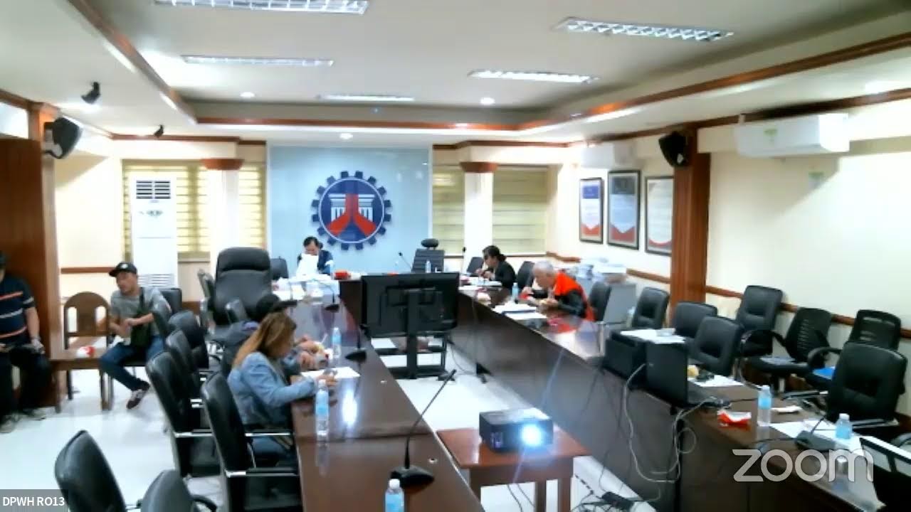 DPWH Regional Office XIII Bidding Conference 1-30-2024 - YouTube