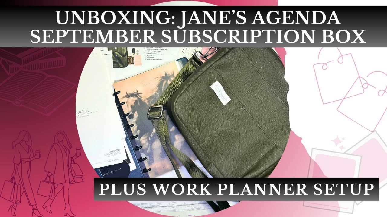 Unboxing and Setup: Jane’s Agenda September Subscription Box ...