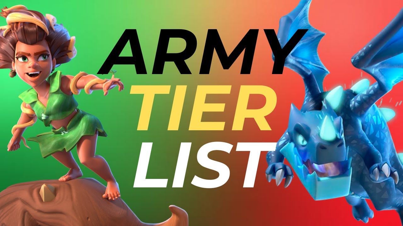 ARMY TIER LIST | Clash of Clans - YouTube