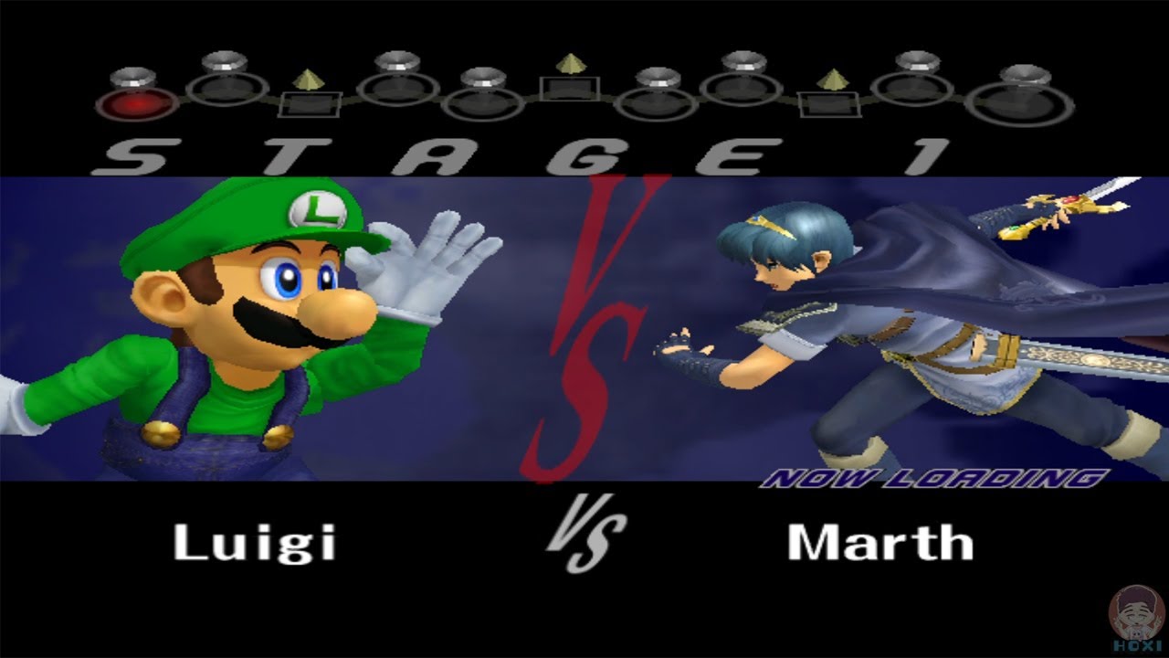 Super Smash Bros Melee - Luigi Gameplay - Modo Clasico (Normal) - YouTube