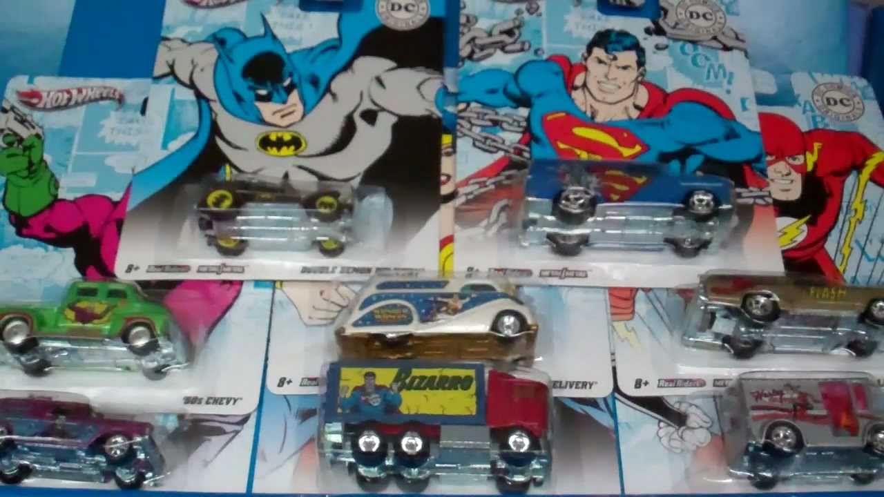 Hotwheels DC Comic Nostalgia Diecast Cars Haul - YouTube