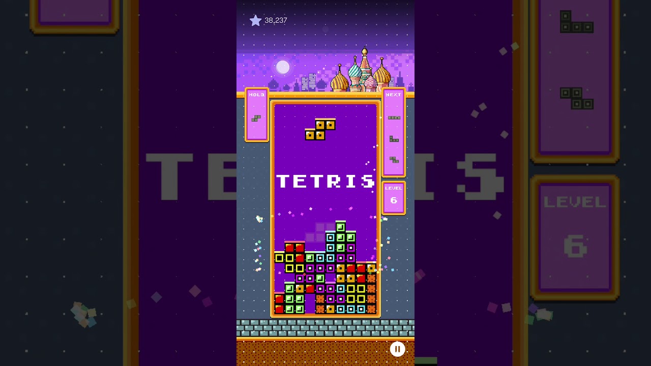 Score Crossed 164000 in Tetris 8-bit Theme | Highest Score on this ...