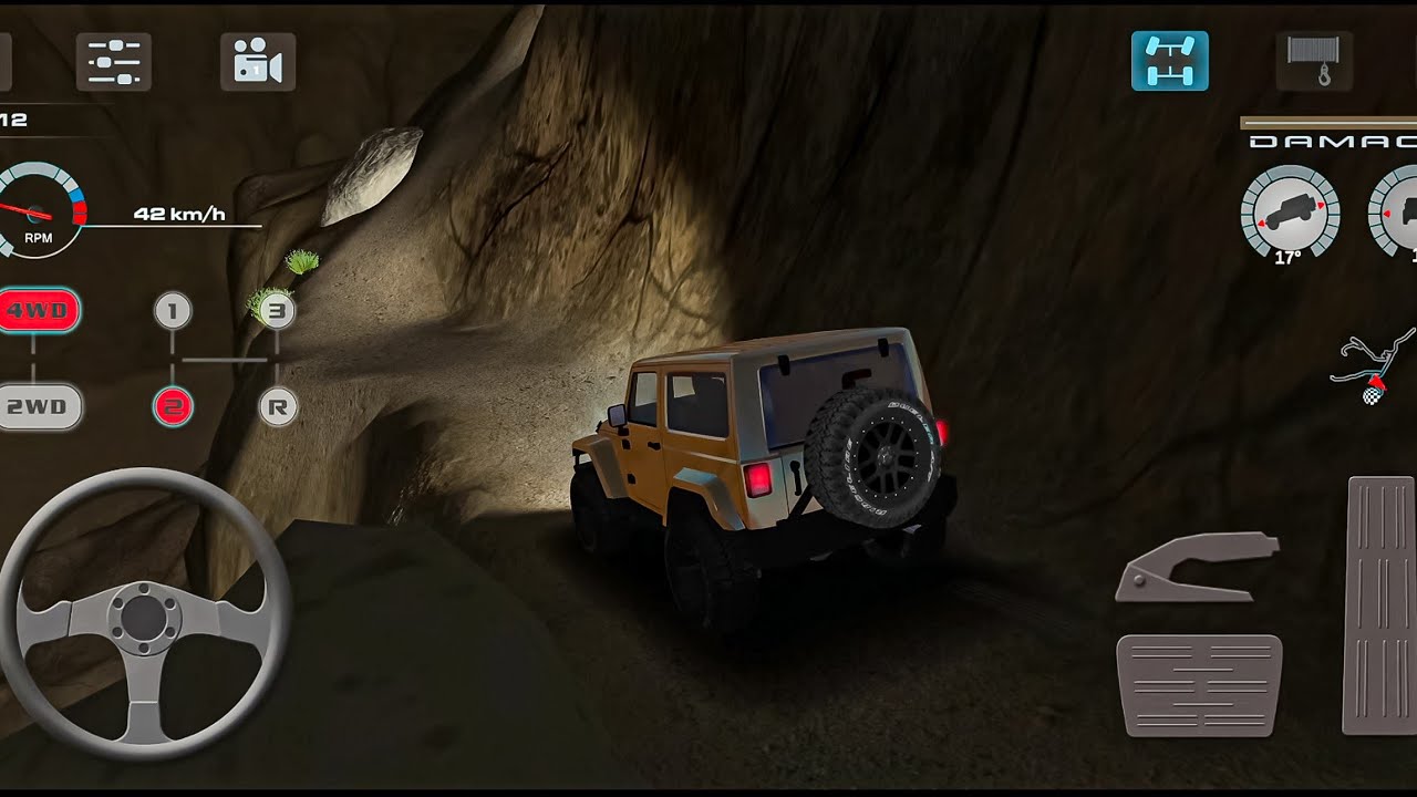 off-road Drive Dessert | Jeep Wrangler | Level 12 - YouTube