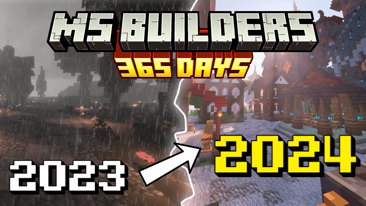 365 ДНЕЙ на СТРОИТЕЛЬНОМ СЕРВЕРЕ МАЙНКРАФТ / MS Builders - 1 часть! - YouTube