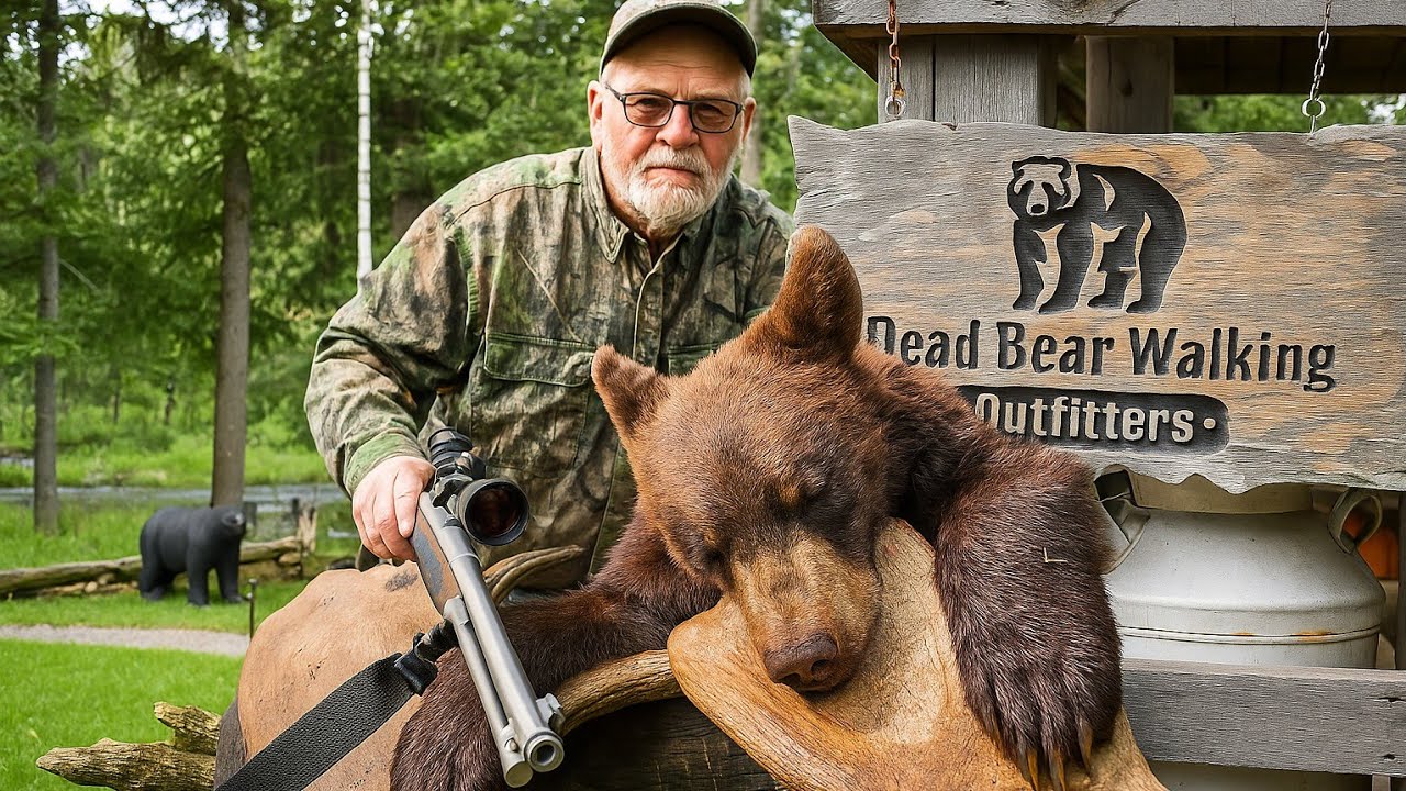 A Southern Hunter’s Dream | Rare Color Phase Bear in NB Backwoods - YouTube