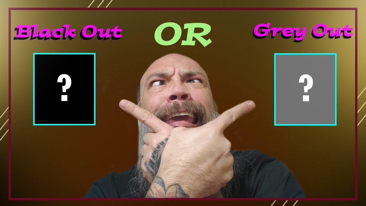 Black Out OR Grey Out Sleeve PART 1 YouTube
