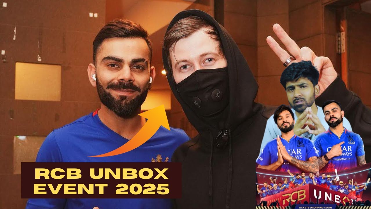 RCB UNBOX EVENT 2025 | TATA IPL RCB 2025 Unbox | RCB unbox update| HK ...