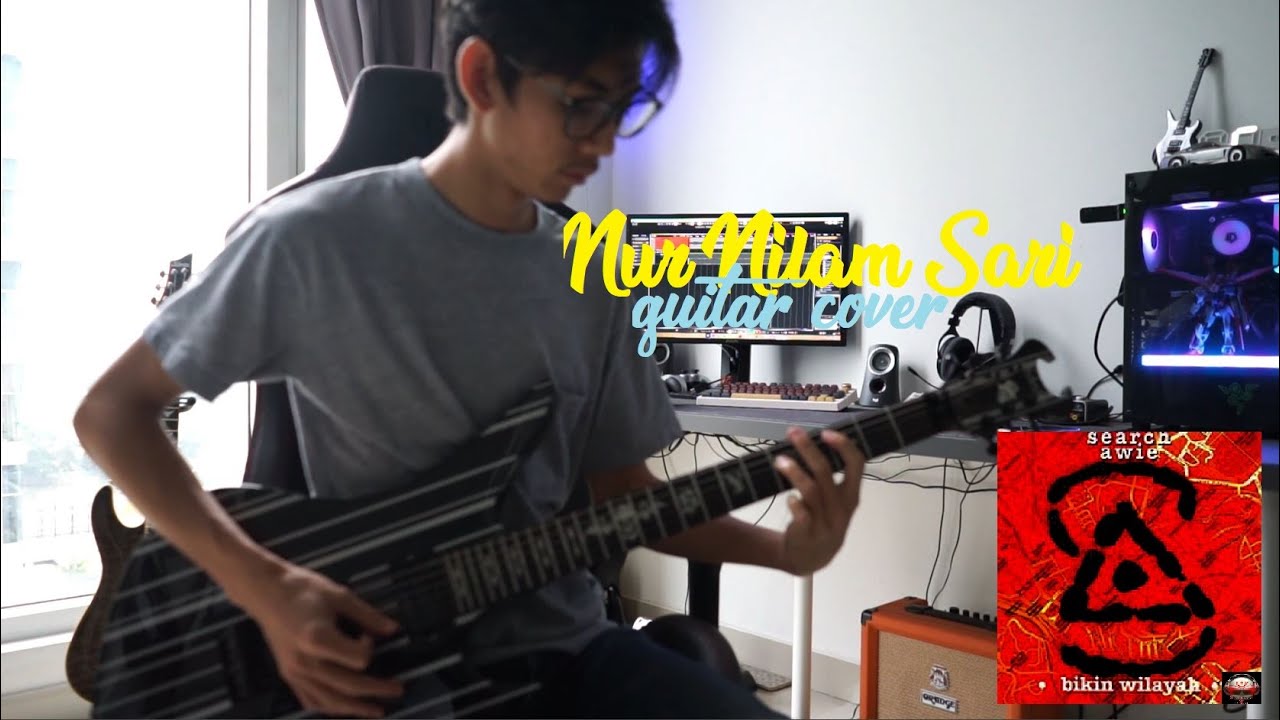 Nur Nilam Sari - Awie & Search | Guitar Cover - YouTube