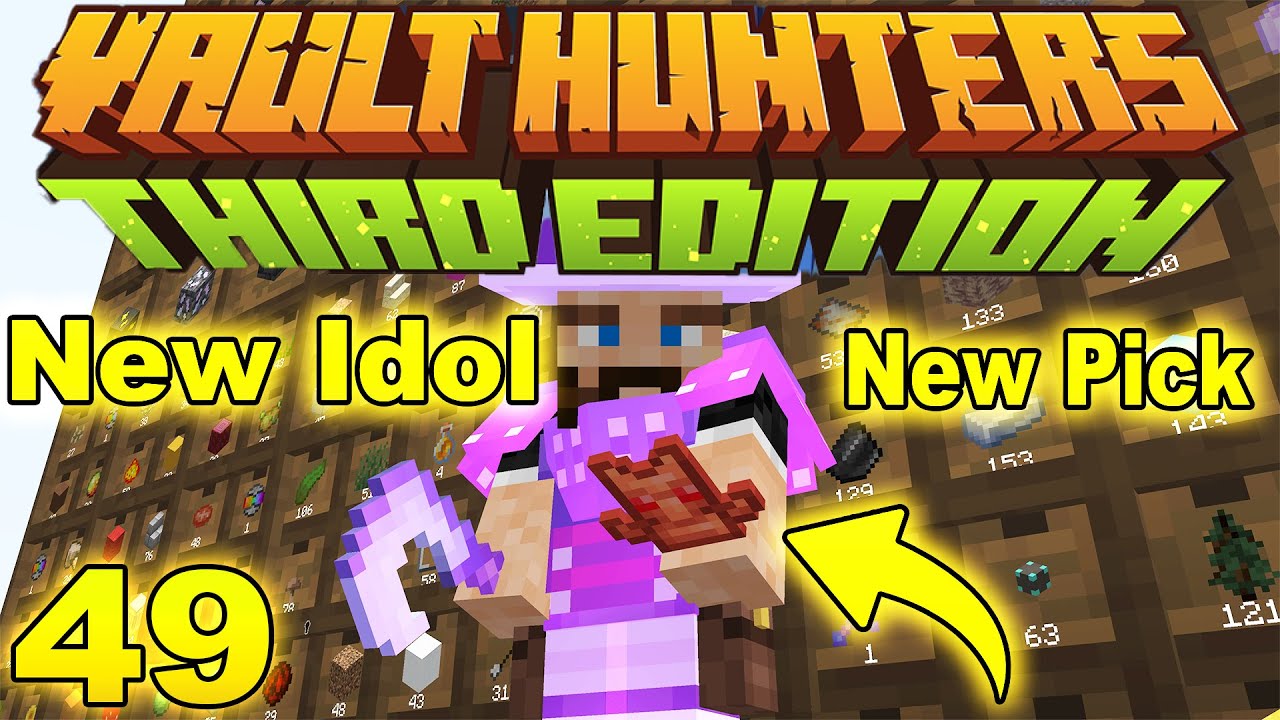 Minecraft: Vault Hunters 1.18 | New Epic Idol & New Lv 50 Vault Tool! | Ep. 49 - YouTube