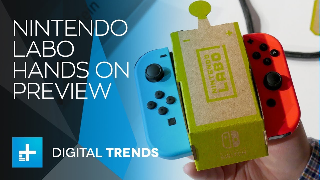 Nintendo Labo - Hands On Preview - YouTube