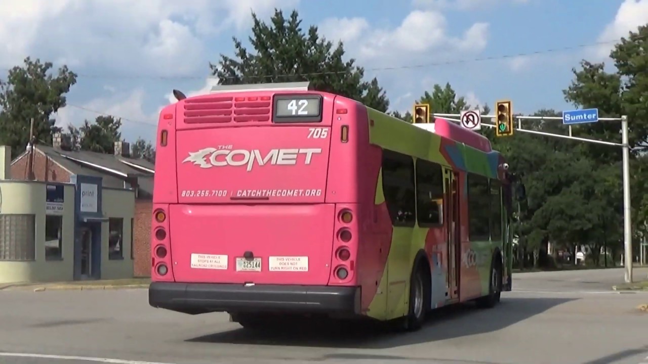 COMET BUSES 8-11-19 - YouTube