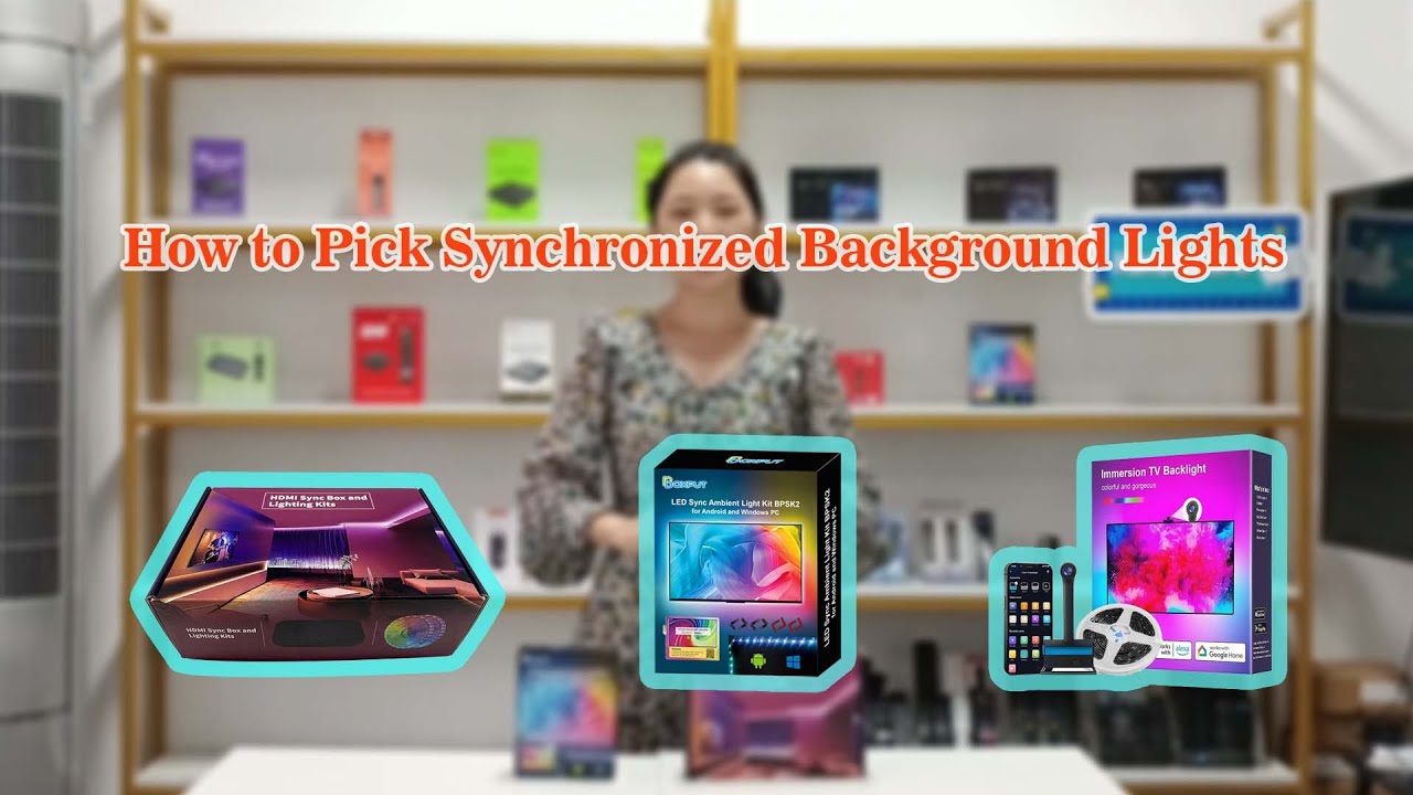 How to Choose the Suitable Sync Backlight for TV or PC - YouTube