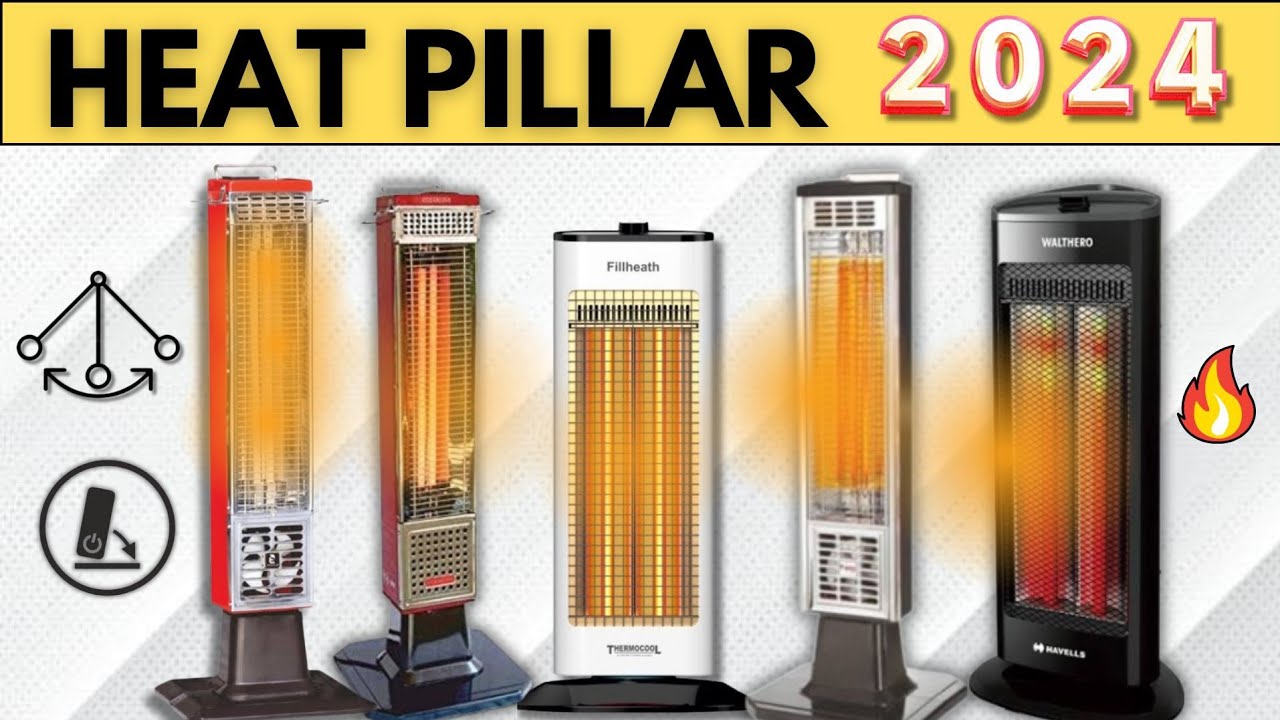 Top 4 Best Heat Pillar Room Heater 2024🔥Best Room Heater in India🔥Heat ...