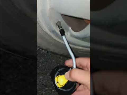 how to use fix a flat can? - YouTube