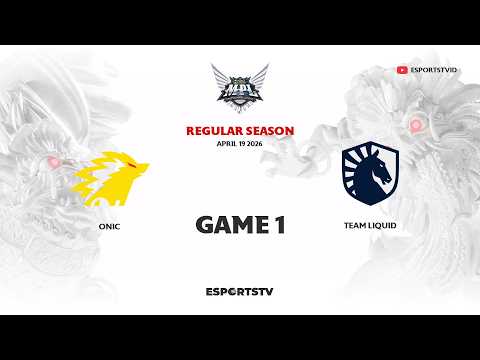 ONIC vs TLID GAME 1 MPL ID S17 | Team Liquid ID vs ONIC