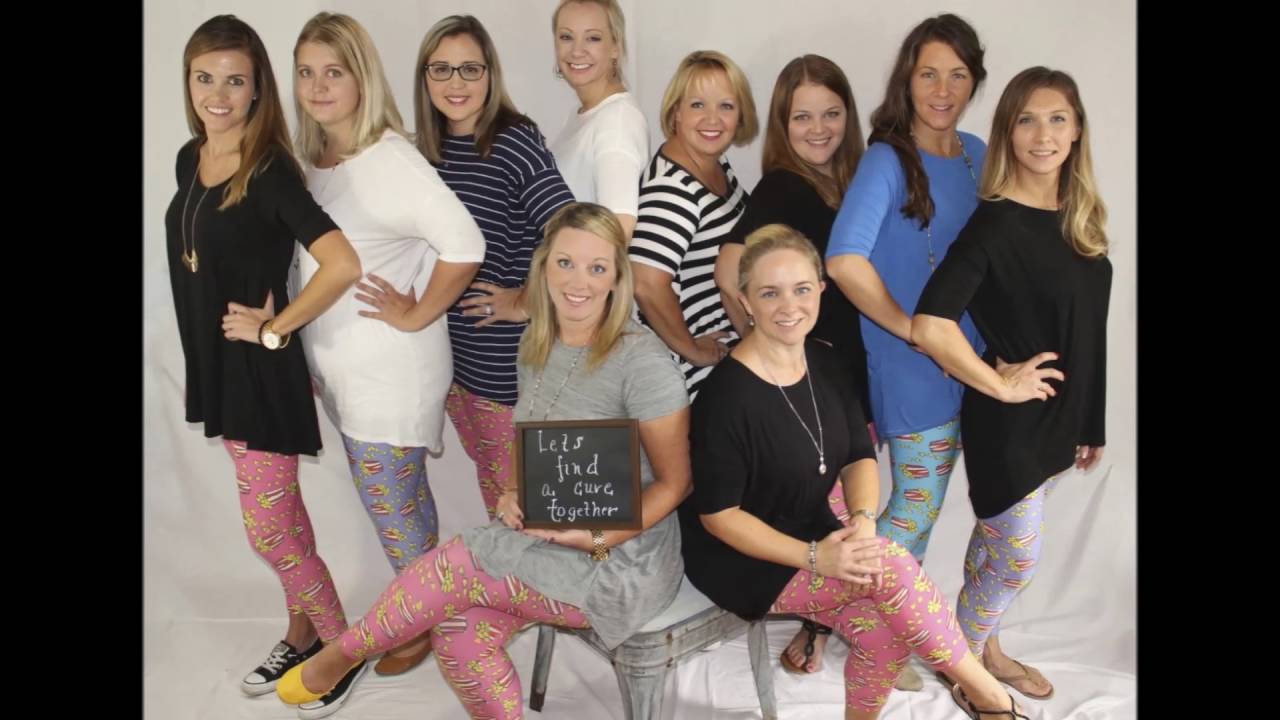 LulaRoe Popcorn Leggings Fundraiser for CURE - YouTube