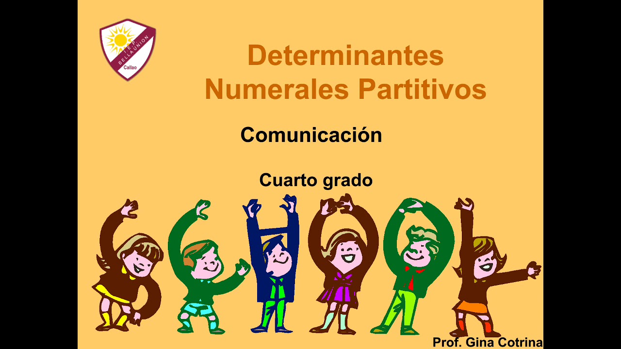 Determinantes Numerales - Partitivos - YouTube