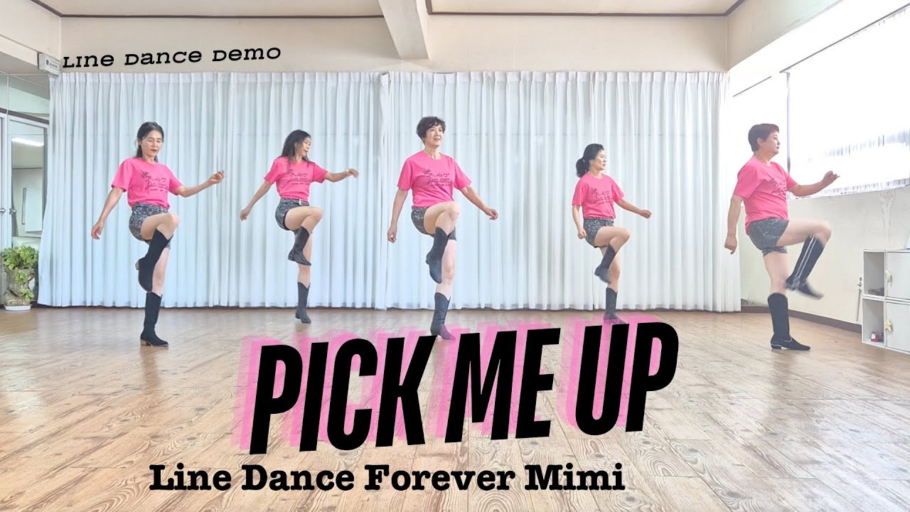 Pick Me Up - Line Dance Demo I Intermediate Level, Fun and Upbeat ...