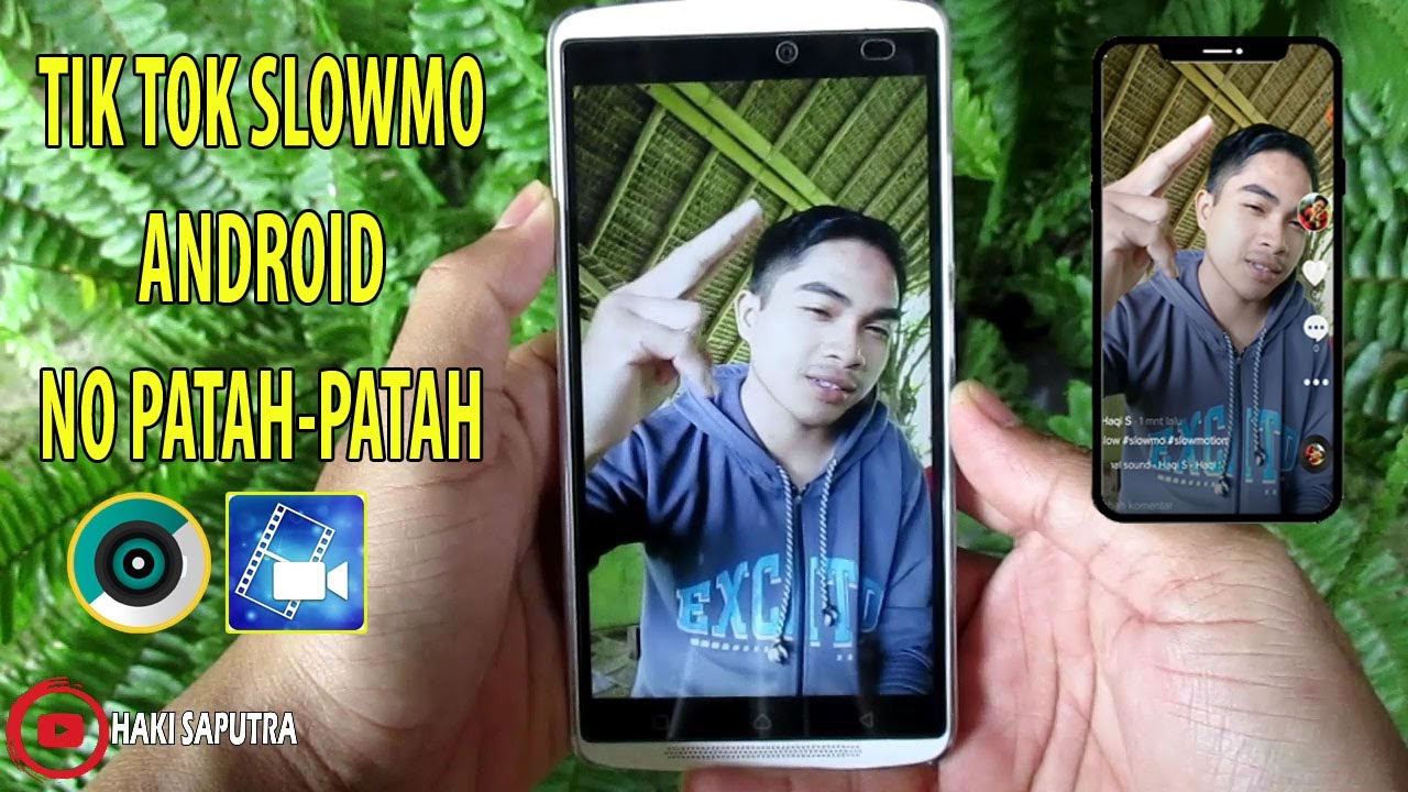 TUTORIAL TIK TOK SLOWMO DI ANDROID NO PATAH-PATAH - YouTube