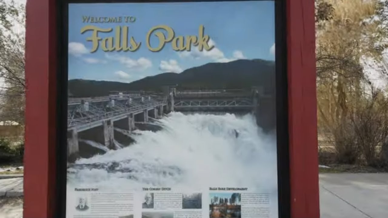 The Waterfalls at Post Falls Idaho - YouTube